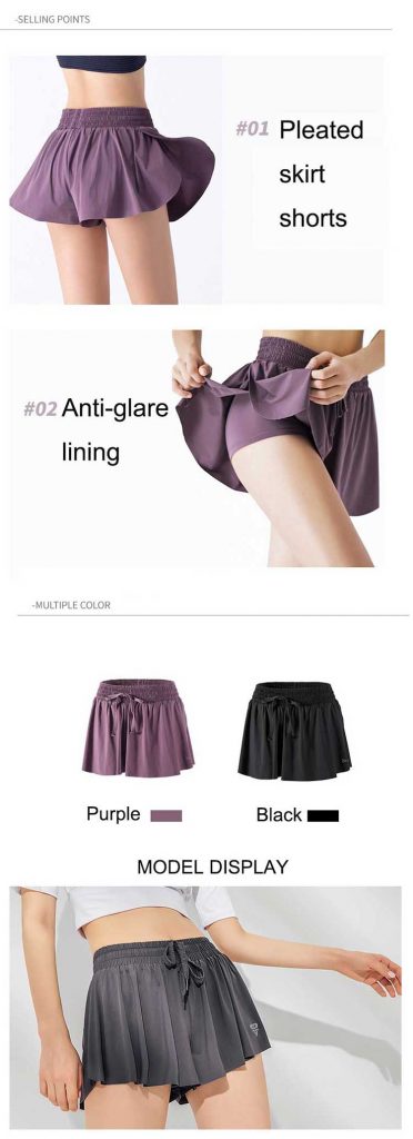 Double layer running shorts - Activewear manufacturer Sportswear ...