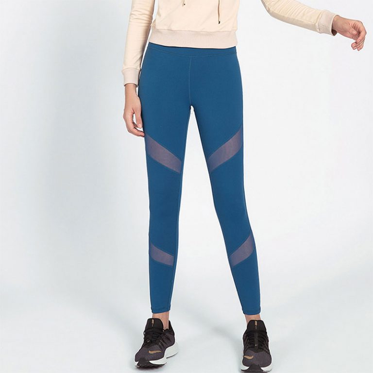 Blue yoga pants - Activewear manufacturer Sportswear Manufacturer HL