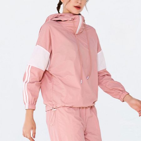 Pink track jacket - Activewear manufacturer Sportswear Manufacturer HL