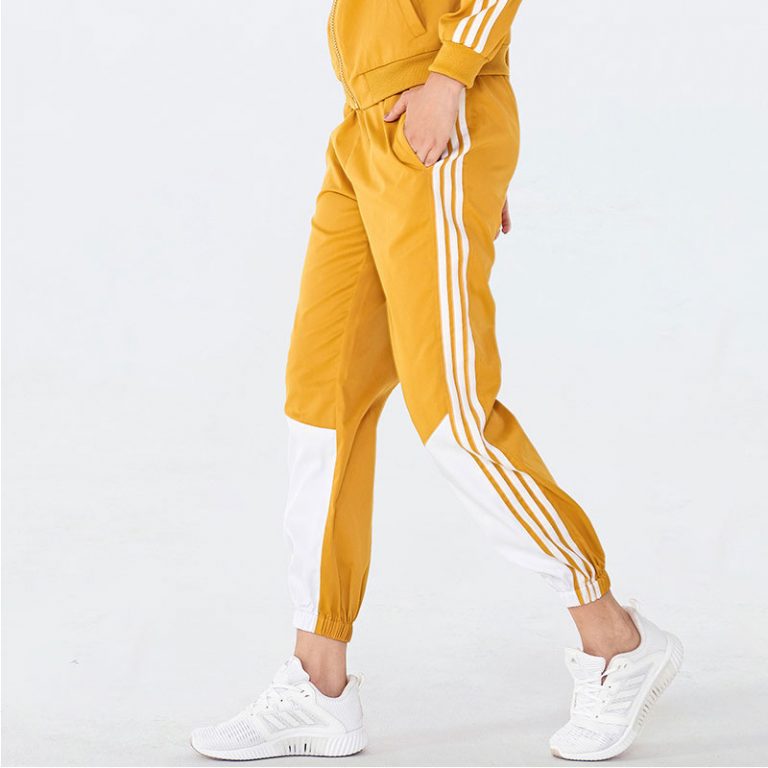 Yellow gym leggings - Activewear manufacturer Sportswear Manufacturer HL