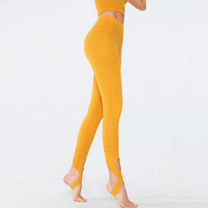 Yellow yoga pants - Activewear manufacturer Sportswear Manufacturer HL