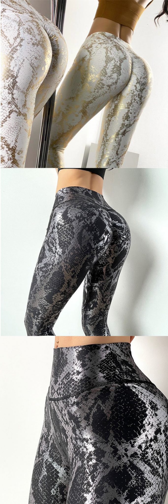 Girls gold leggings - Activewear manufacturer Sportswear Manufacturer HL