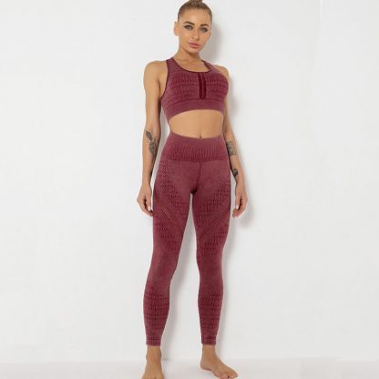 Brown yoga pants - Activewear manufacturer Sportswear Manufacturer HL