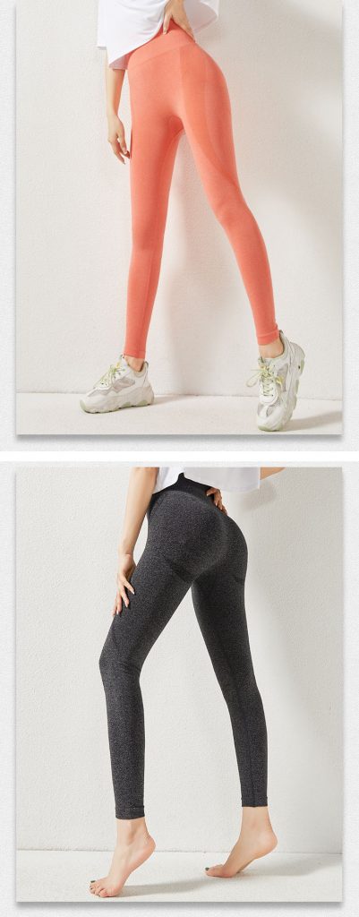 Textured yoga pants - Activewear manufacturer Sportswear Manufacturer HL