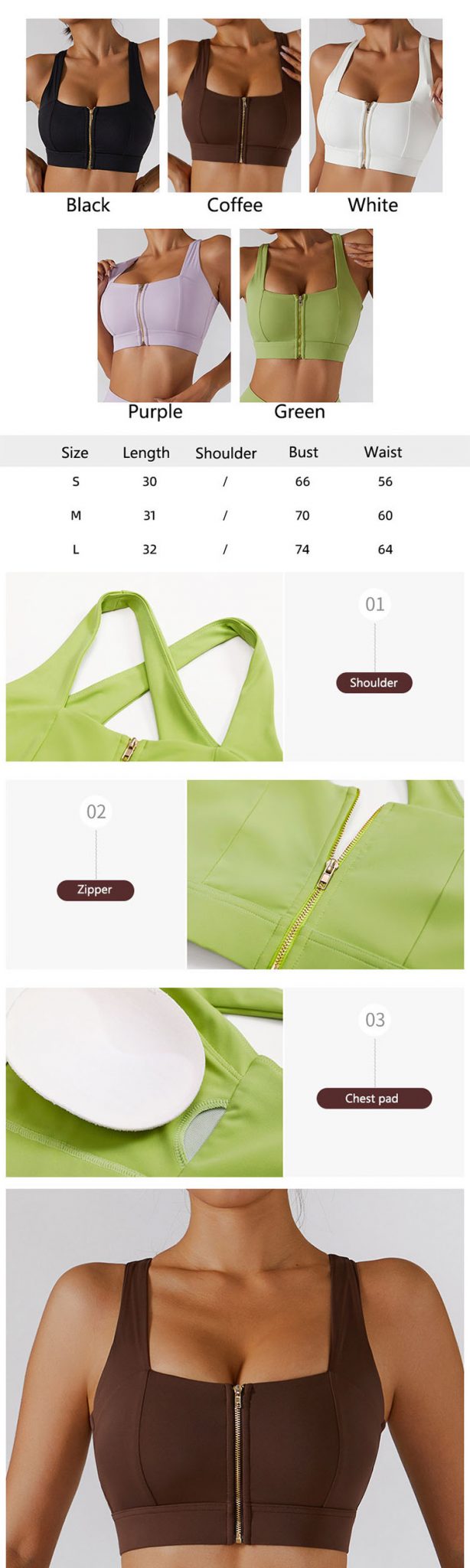 Heavy support sports bra - Activewear manufacturer Sportswear ...