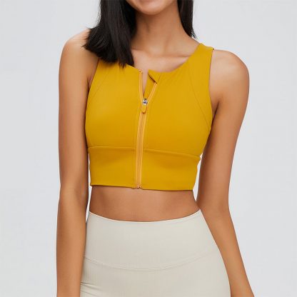 Front zip sports bra plus size - Activewear manufacturer Sportswear ...