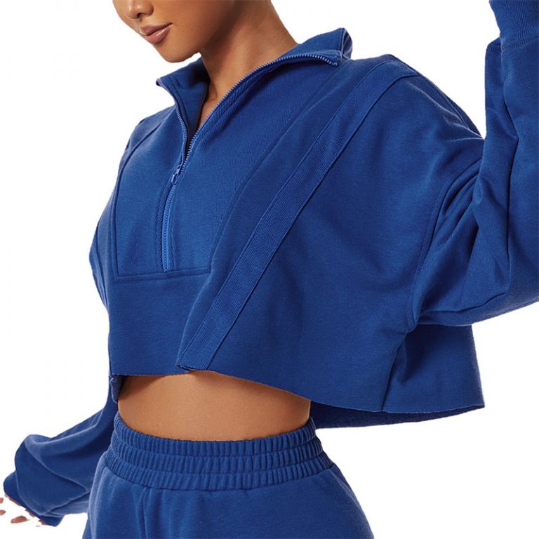 Blue track jacket women's - Activewear manufacturer Sportswear ...
