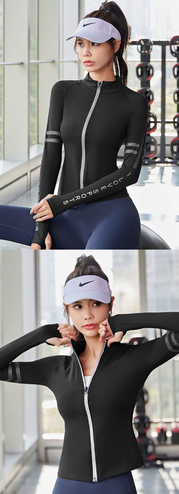 Plus size athletic jacket - Activewear manufacturer Sportswear ...