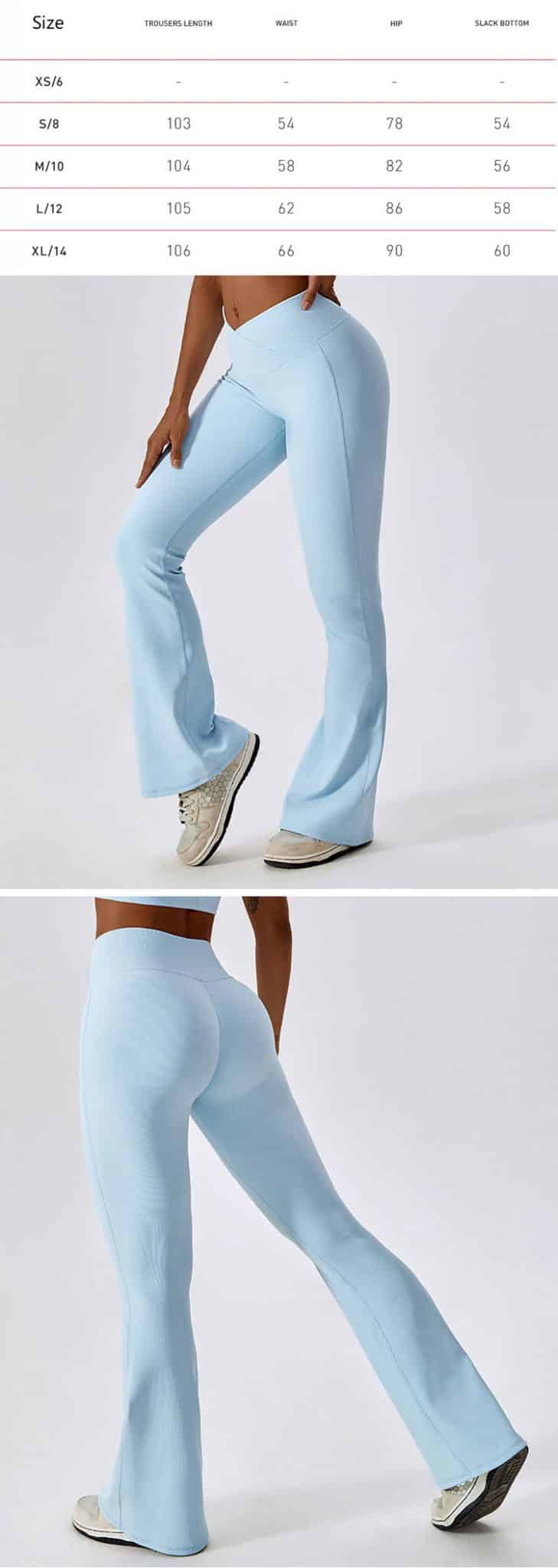 Bell bottom yoga pants - Activewear manufacturer Sportswear Manufacturer HL