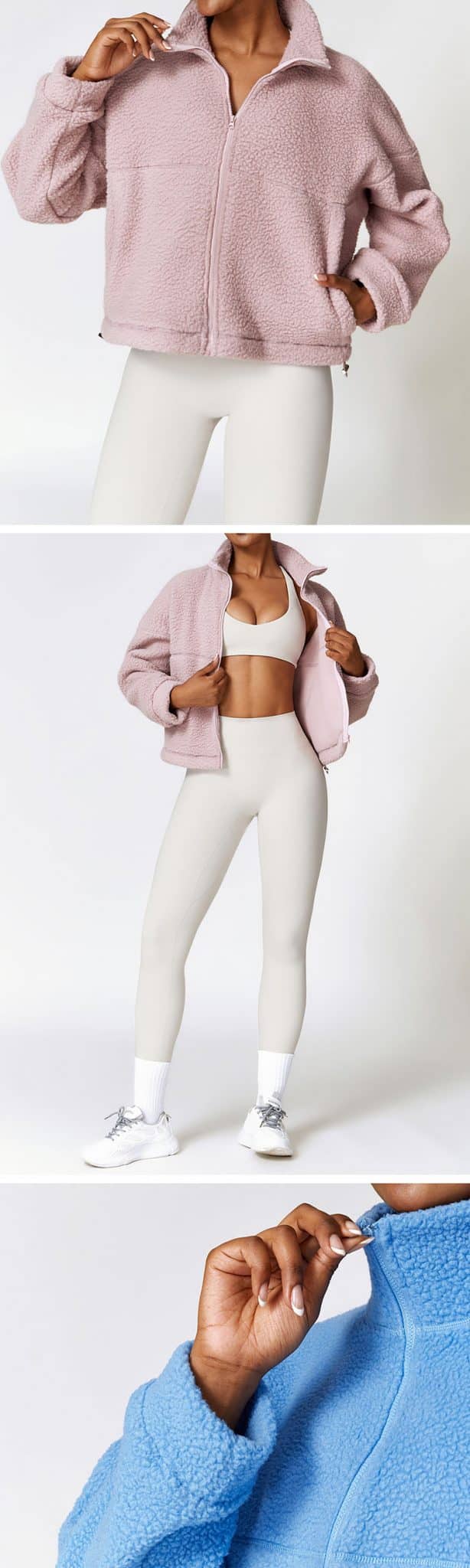 Ladies hi vis running jacket - Activewear manufacturer Sportswear ...